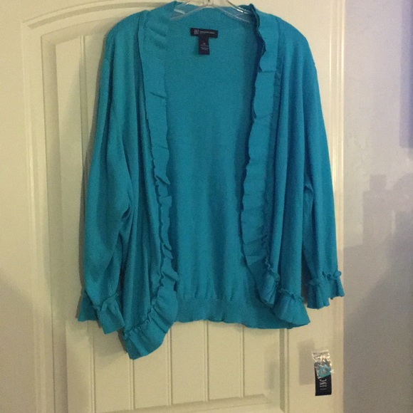 INC International Concepts | Sweaters | Nwt Turquoise Cardigan | Poshmark